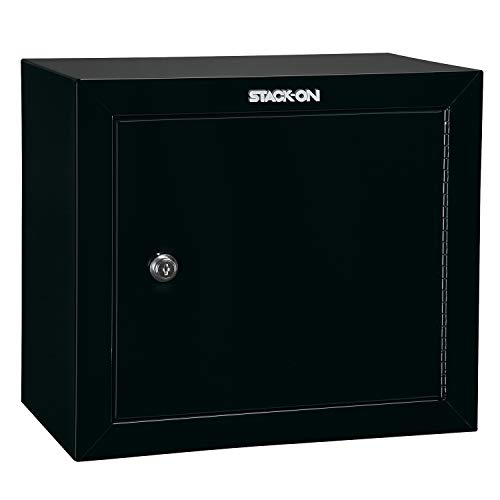 Stack-On GCB-500 Steel Pistol/Ammo Cabinet, Black