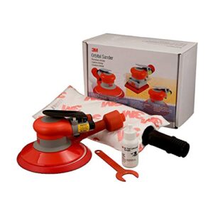 cubitron ii 3m self-generated vacuum random orbital sander 20208, 6 in, 5/16 in orbit, 1 per case