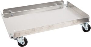 pvifs d18326 bun/dough pan flat dolly, 26" length x 18" width x 6" height