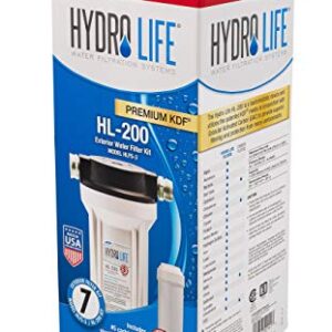 Hydro Life 52141 HL-200 External Filter Kit , White , Standard