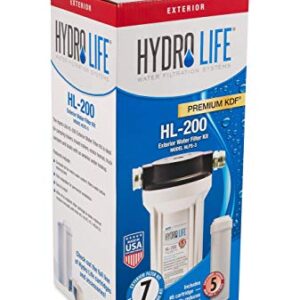 Hydro Life 52141 HL-200 External Filter Kit , White , Standard