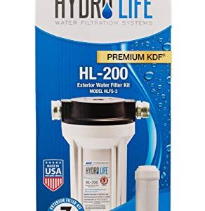 Hydro Life 52141 HL-200 External Filter Kit , White , Standard