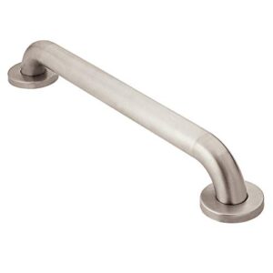 moen lr8716p home care 16-inch grab bar, peened