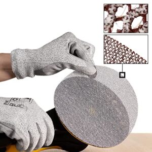 Mirka 9A-241-080 6-Inch 80 Grit Mesh Abrasive Dust Free Sanding Discs, Box of 50 Discs