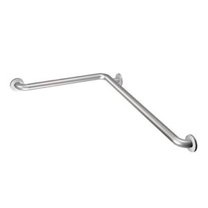 moen 8994 24-inch x 36-inch l-shaped bathroom grab bar, peened