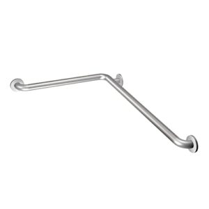 moen 8996 home care 24-inch x 48-inch l-shaped grab bar, peened