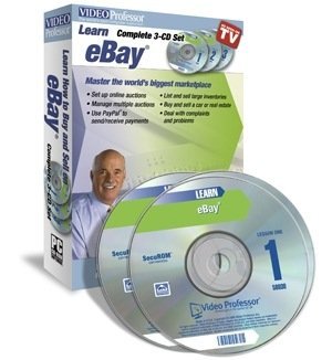 VIDEO PROFESSOR: LEARN eBAY COMPLETE 3-CD SET [Pc]