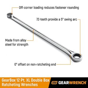 GEARWRENCH 10mm 12 Point XL GearBox™ Double Box Ratcheting Wrench - 85910