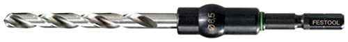 Festool 493421 Centrotec HSS Spiral Drill Bit Set With Reusable Shank, 3.0mm