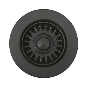 blanco, anthracite 441090 silgranit-matched kitchen drain basket strainer, 3.5"