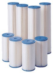 harmsco hc-90-5 5 micron hurricane 90 hp pleated polyester filter cartridge