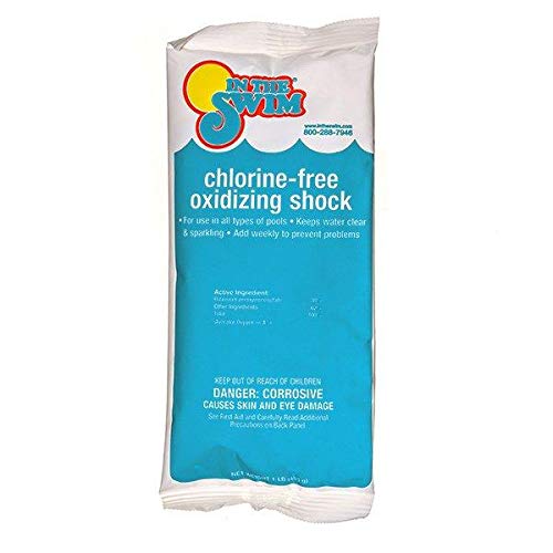 In The Swim Chlorine-Free Pool Shock – Quick Dissolving, Fast-Acting, Shock-Oxidizer - Non-Living Organic Contaminant Eliminator for Swimming Pools and Spas