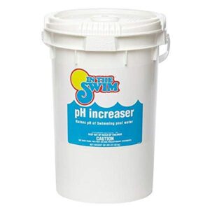 In The Swim pH Increaser for Pools - 25 Pound - Granular 100% Sodium Carbonate (Soda Ash) to Raise pH Up