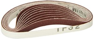 astro bsp80 3/8" x 13" 80 grit sanding belt, pack of 10