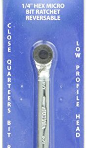 VIM Tools HBR3 Double Ended 1/4" Hex Bit Ratchet