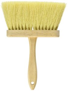 dqb industries 11943 dqb masonry brush, 6-1/2 in l, tampico colored poly/synthetic bristle trim, 6-1/2in