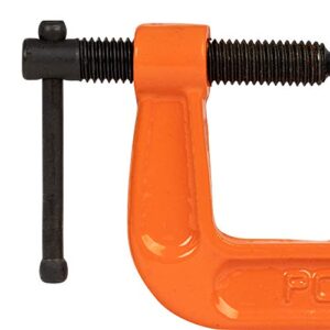 Pony Jorgensen 2615 1-1/2-Inch C-Clamp, Orange