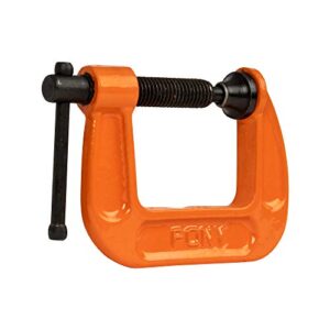 Pony Jorgensen 2615 1-1/2-Inch C-Clamp, Orange