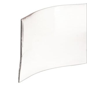 slide-co 194236 shower door flat bottom sweep, clear, 1-1/2 in. wide, 36 in. long (single pack)