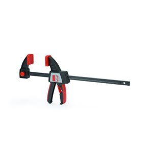 BESSEY EZS Series 6 in Trigger Style Clamp, EZS15-8 - 445 lb Clamping Force - Fast Acting One Hand Woodworking Clamps for Wood working, Carpentry, Home Improvement, DIY, Construction Projects