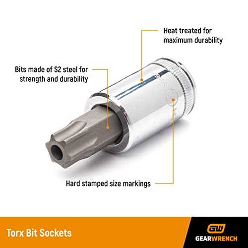 GEARWRENCH 3/8" Drive Torx Bit Socket T40 - 80451