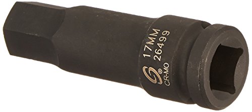 Sunex 26499 1/2-Inch Drive 17-Mm Hex Impact Socket