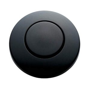 insinkerator stc-mtblk push sinktop switch button, matte black