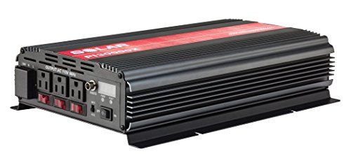 Clore Automotive SOLAR PI30000X 3000W Power Inverter with Triple Outlet plus Junction Block - Gray