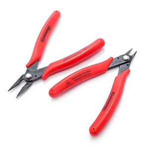 Crescent Brand Miniature Cutters & Needle-Nose Pliers Set Item S2KS5~Hobbyist and General Electronics Use