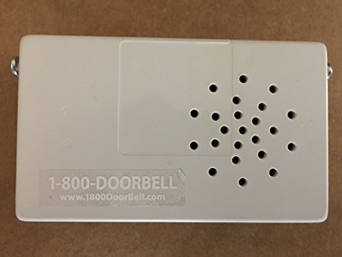 Compact Door Alarm with 16ft X 12ft Detection Area, 70dB Volume - 9V Battery Operated Alarm for Smaller Stores