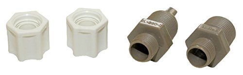 Hayward CLX220EA CL 200 Series Pool Chemical Feeder Check Valve and Inlet Fitting Adapter Assembly