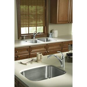 STERLING 11449-NA Springdale 16-inch by 20-1/4-inch Under-mount Single Bowl Bar Sink, Stainless Steel