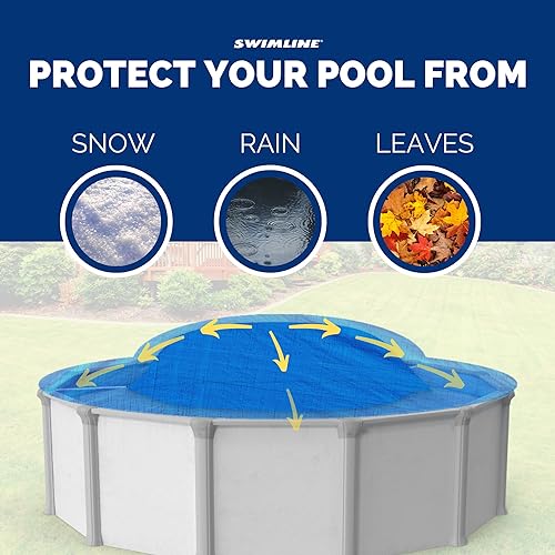 SWIMLINE HYDROTOOLS Air Pillow For Above Ground Pools Cover Winterizing | 4 x 5 ft Cushion Swimming Pool Closing Winter Kit | Cold Resistant Ice Equalizer Thick Pool Pillows Accessories | 1144 ACC44