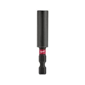 milwaukee 48-32-4502 shockwave impact duty 1/4" hex shank magnetic 2.36” bit tip holder