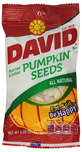 David's Pumpkin Seeds, 2.2500-ounces (Pack of12)