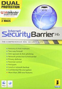 internet security barrier x6 2-user