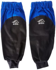 revco bx9-19s-rb bsx reinforced fire resistant sleeves, royal blue/black (one pair)