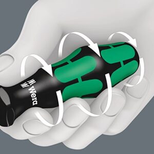 Wera - 5023105001 Kraftform Plus 354 Hex-Plus 2mm Hexagon Professional Screwdriver, 3" Shaft Length