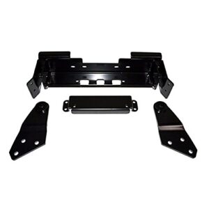 warn 79673 provantage powersports atv front kit snow plow mount