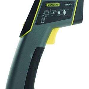 General Tools Non-Contact Digital Laser Temperature Gun, Thermal Detector, -4 to 608 degrees F (-20 to 320 degrees C) - For Cooking/BBQ/Food/Fridge/Pizza Oven/Engine