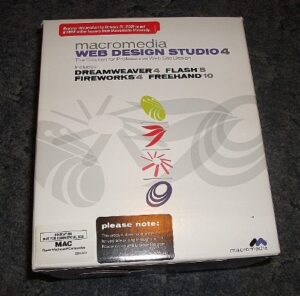 macromedia web design studio 4