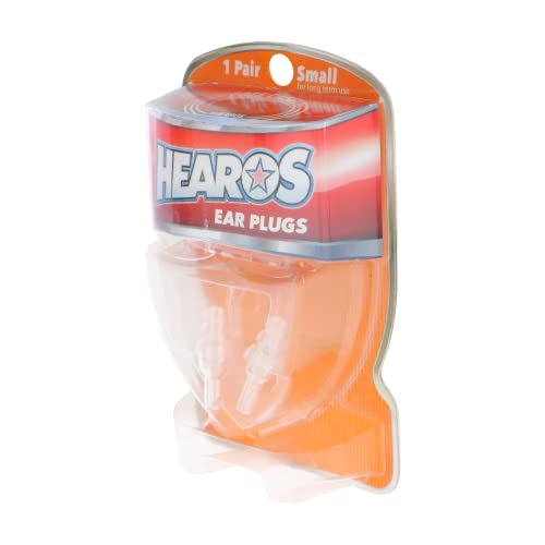 HEAROS High Fidelity Series Ear Plugs for Comfortable Long Term Use with Free Case, 1 Pair