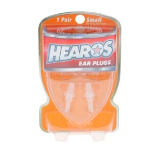 HEAROS High Fidelity Series Ear Plugs for Comfortable Long Term Use with Free Case, 1 Pair