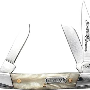 Imperial IMP19PRT Small Trapper Stainless Steel Folding Pocket Knife for Outdoor, Outdoor Survival and EDC