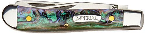 Imperial IMP19PRT Small Trapper Stainless Steel Folding Pocket Knife for Outdoor, Outdoor Survival and EDC