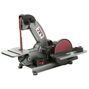 jet j-4002, 1" x 42" belt and 8" disc sander, 1/3hp, 1ph 115v (577003)