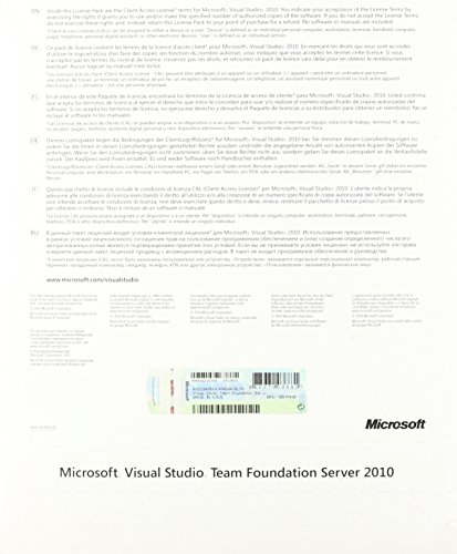 Visual Studio Team Foundation Server 2010 Client Access License (Device)