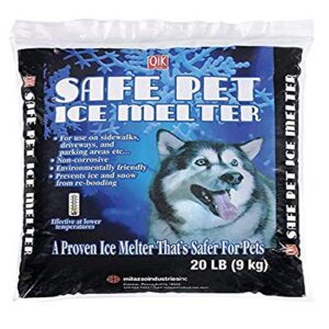 milazzo industries 02020 qik joe safe pet ice melter, 20-pound