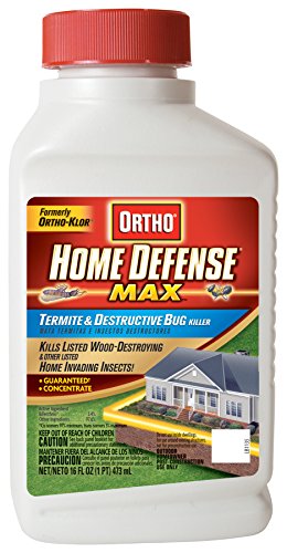 Ortho Home Defense MAX Termite and Destructive Bug Killer Concentrate, 16-Ounce (Not Sold in MA, NY, RI)