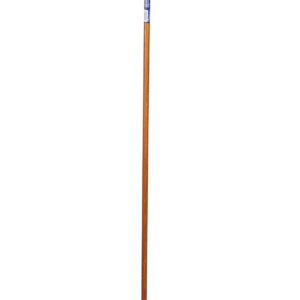 Quickie Jobsite 60 inch Threaded Wood Handle with 3/4 inch Metal Ferrule, Tan, Fits Standard Thread Cleaning Block, Long Handle (54102)